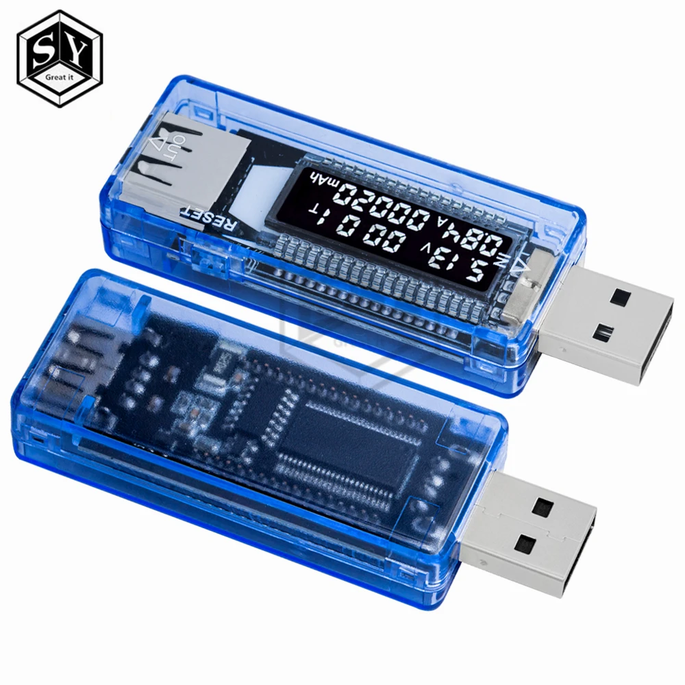 USB-Charger-Tester-Doctor-Voltage-Current-Meter-Voltmeter-Ammeter ...