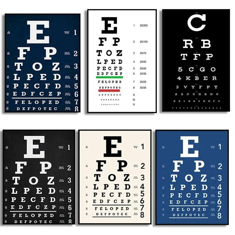 Eye-Test-Snellen-Chart-Vision-Test-Chart-Poster-and-Prints-Eyesight ...