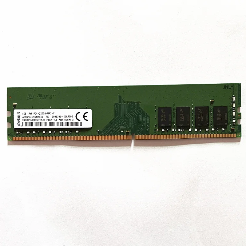 Kingston RAMs DDR4 3200MHz 8GB UDIMM 288PIN Desktop Memory 8GB 1Rx8 PC4-3200AA-UA3/UA2-11 ...