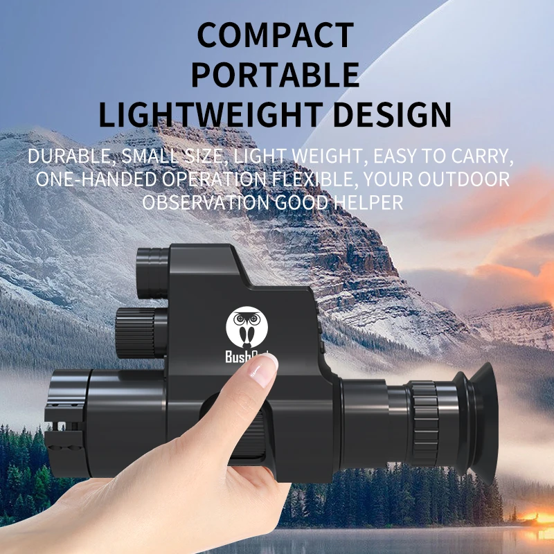 Hunting-Night-Vision-Scope-Monocular-Infrared-IR-Video-Camera-Add-on ...