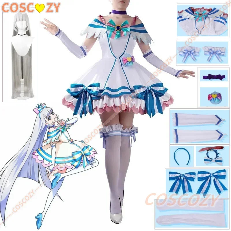 Nekoyashiki Yuki Cosplay Costume 120meter Long Hair Anime Cat Angel ...
