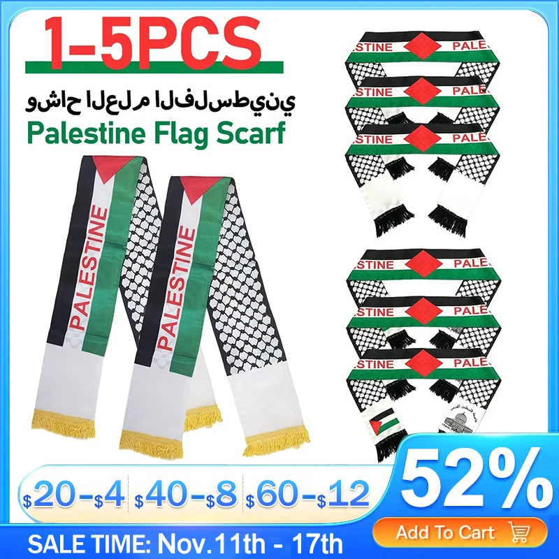1-5PCS-Palestine-Flag-Custom-Scarf-Palestine-National-Day-14-130cm ...
