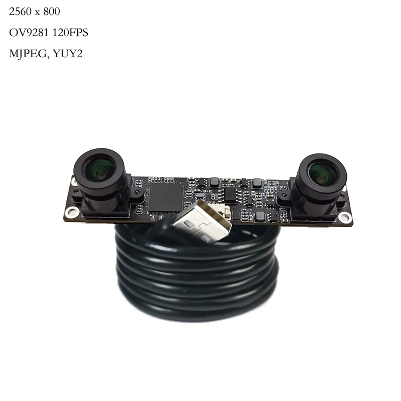 2560-x-800-OV9281-Sensor-USB-M-dulo-de-c-mera-monocrom-tica-Obturador ...