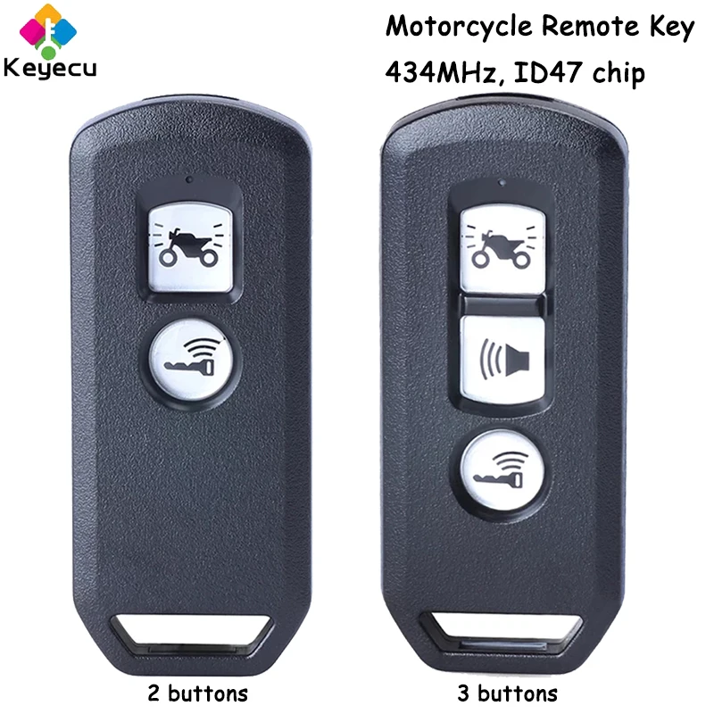 KEYECU-Motorcycle-Scooter-Remote-Key-With-434MHz-ID47-Chip-for-Honda ...
