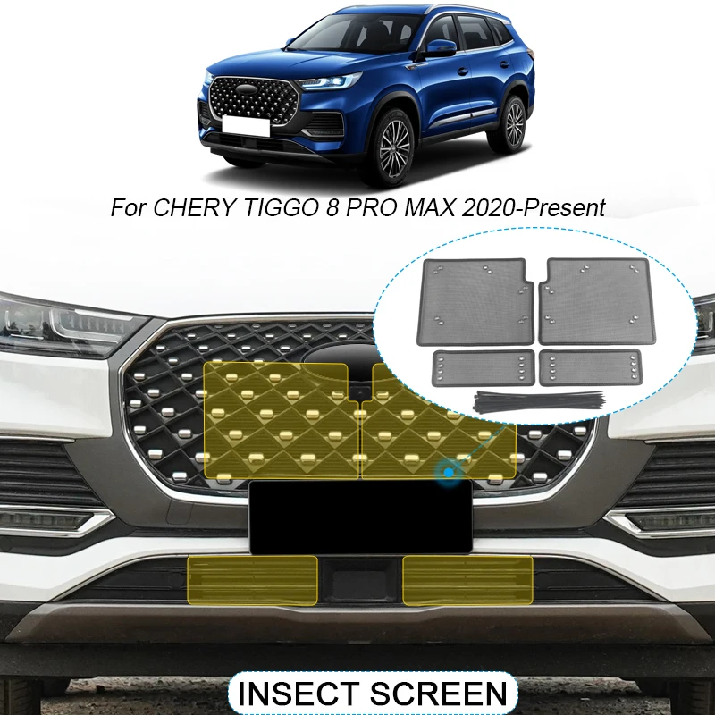 4PCS-Car-Insect-proof-Air-Inlet-Protection-Cover-Airin-Insert-Net-Vent ...