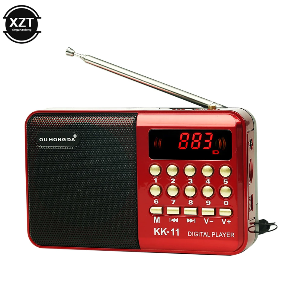 Mini-Portable-Radio-Handheld-Rechargeable-Digital-FM-USB-TF-MP3-Player ...