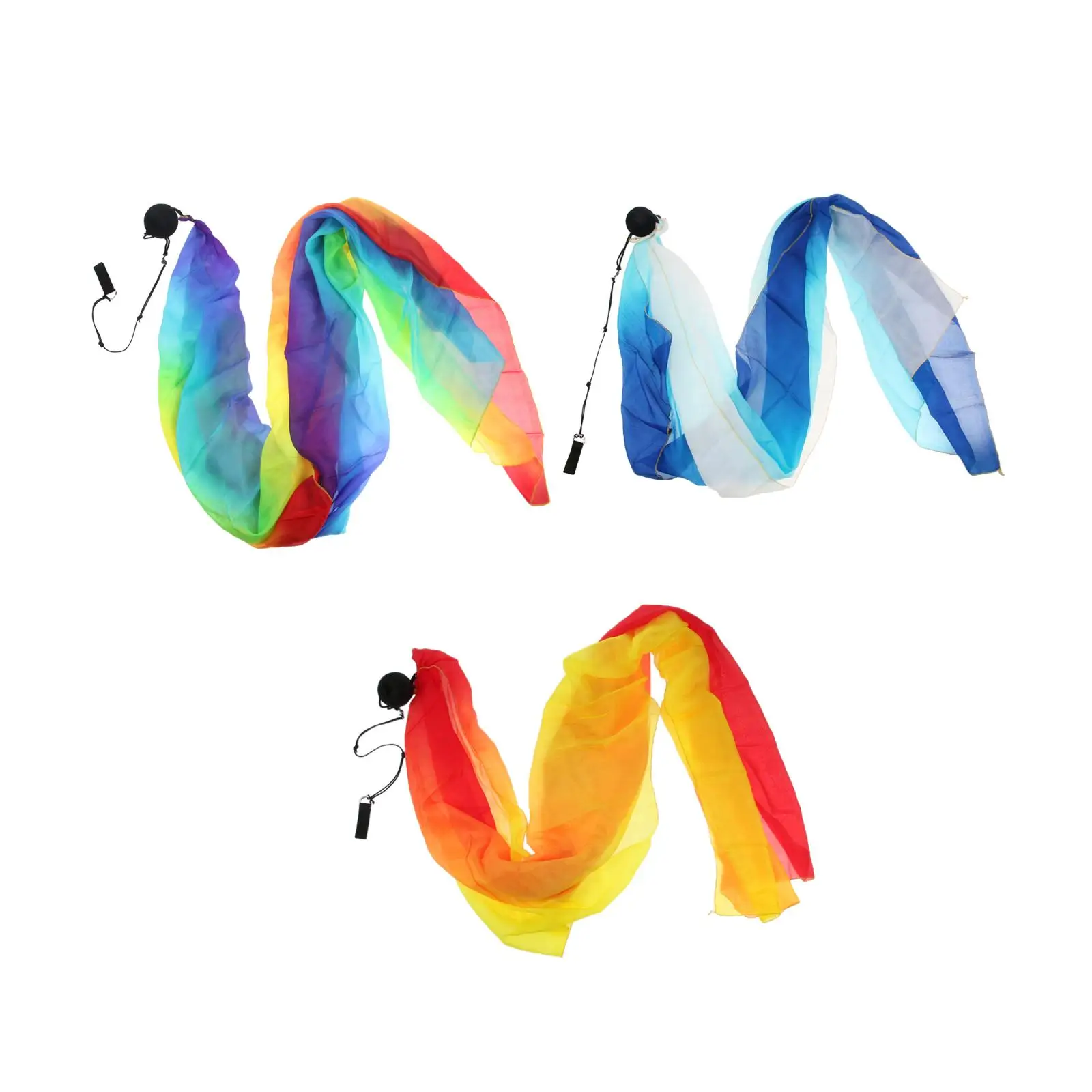 Belly-Dance-Ball-Poi-Streamers-Silk-Streamer-Set-Ribbon-Women-Imitation ...