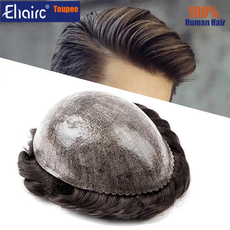 Male-Hair-Prosthesis-0-12-0-14mm-Injection-Skin-Toupee-Men-6-Men-s ...
