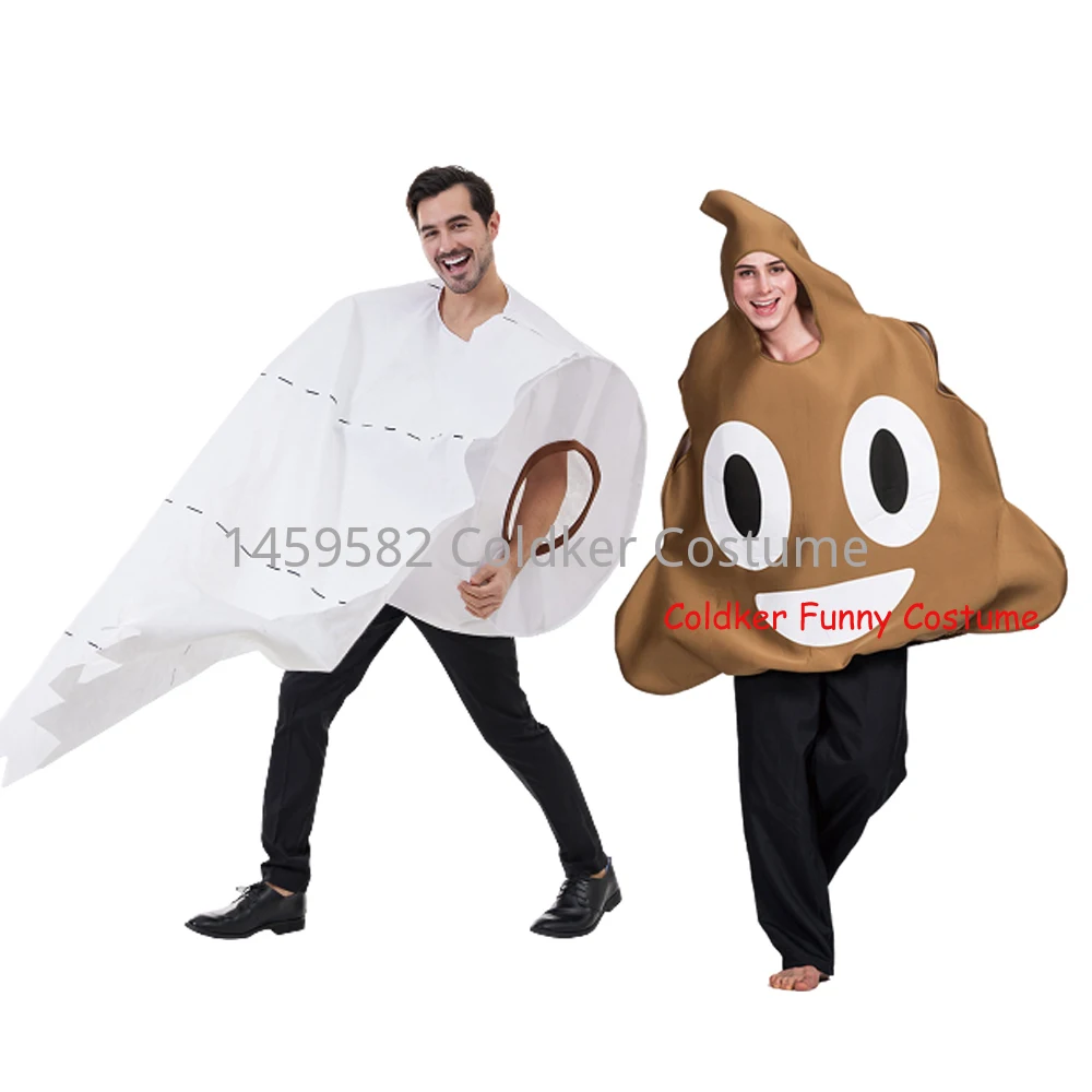 Ropa-de-Cosplay-con-estampado-3D-de-caca-de-papel-rodante-divertido ...