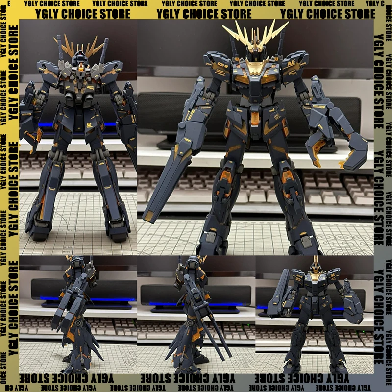 HG1/144 Assembly Model Kit 02 Banshee Norn Uncorn Assembling Action ...