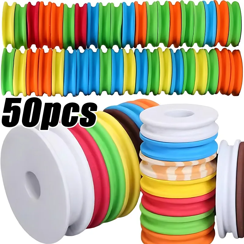10-20-50pcs-EVA-Foam-Spools-Fishing-Winding-Board-Fishing-Hook-Line ...