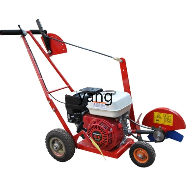 Yhl-Bead-Cutter-Trimmer-Mg9-Hand-Push-Gasoline-Lawn-Mower-9-Inch-Lawn ...