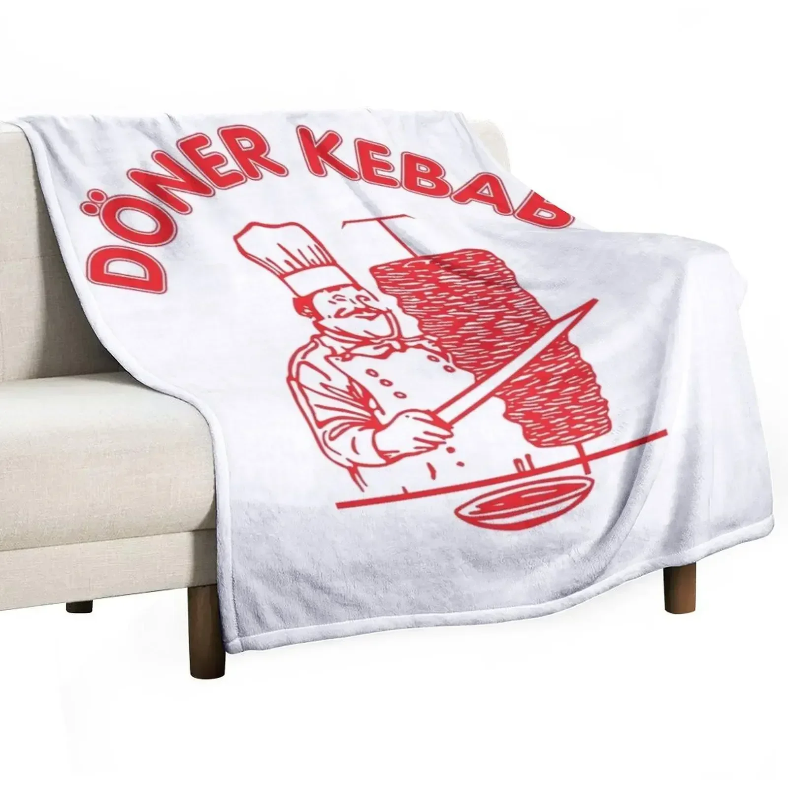 D-ner-Kebab-Plush-Lance-Cobertor-Cobertores-De-Cabelo-Cobertores-De ...