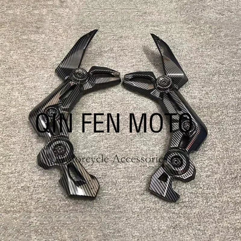 Carbon-Fiber-Paint-Front-Side-Trim-Frame-Body-Cover-Panel-Fairing ...