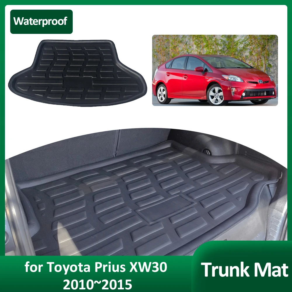 Car-Trunk-Mat-for-Toyota-Prius-XW30-2010-2015-2011-2012-2013-Waterproof ...