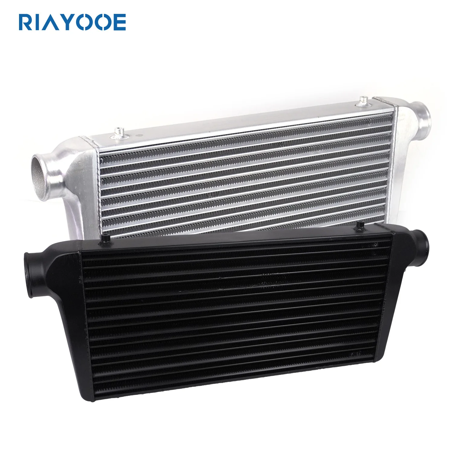 Car Intercooler Radiator 600x300x76mm Aluminum Tube Bar Plate Cold Air ...