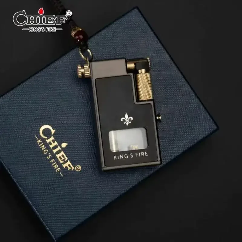 CHIEF Rare Fluid Lighter Vintage Sailor Lighter with Visible Fuel Tank ...