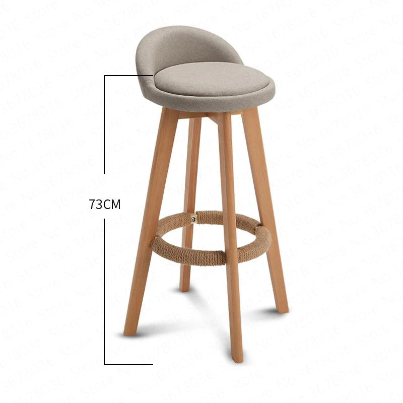 wooden-nordic-modern-bar-stools-home-high-stool-bar-stool-swivel-chair