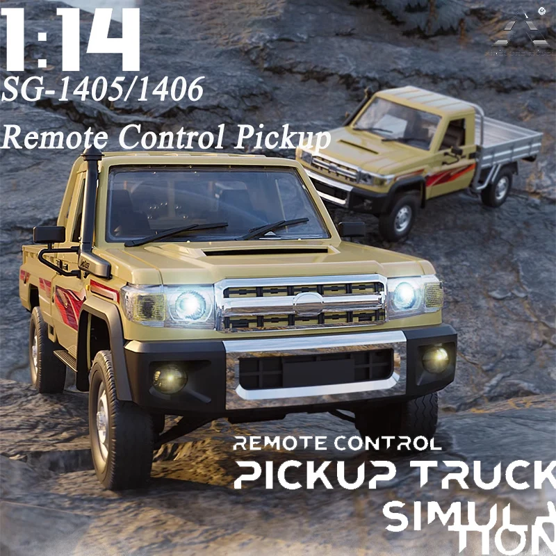 New-Rc-Sg-1405-1406-Simulation-1-14-Remote-Control-Pickup-4x4-Lc79-Rtr ...