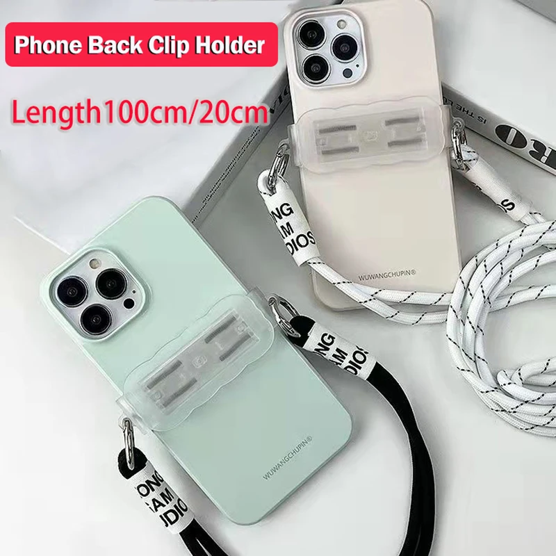 Phone-Back-Clip-Holder-Lanyard-Chain-Clip-Lanyard-Universal-Smartphones ...