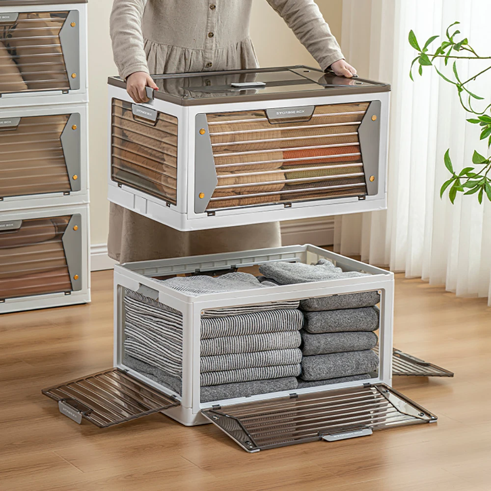 Stackable Storage Cubes With Drawers