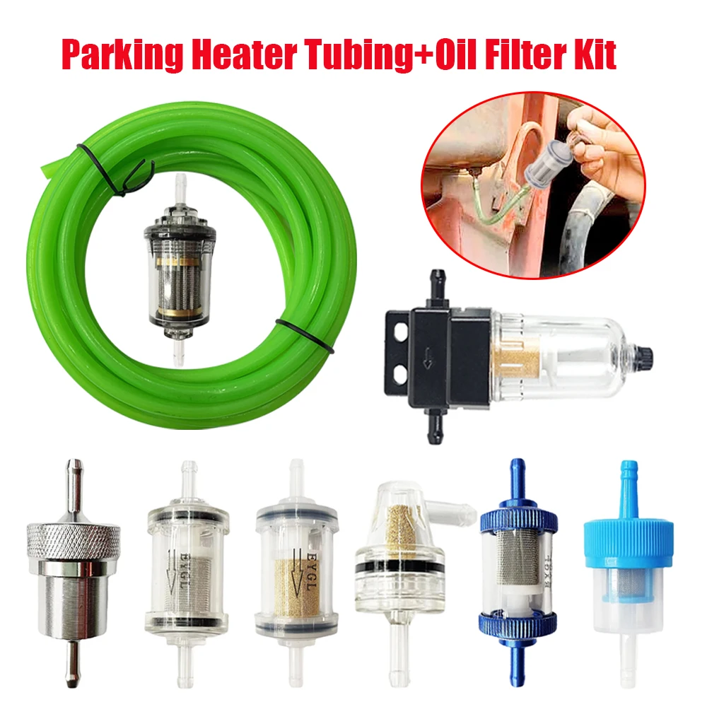 3.5m diesel heater fuel pipe+fuel filter set, suitable for parking ...