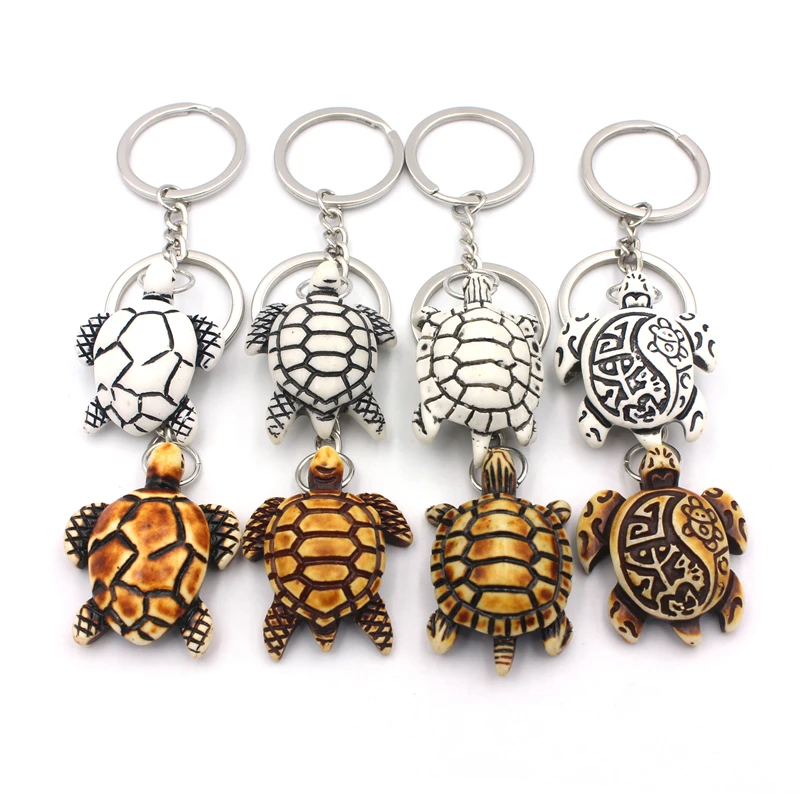 Cool-Hawaiian-Surfer-Sea-turtles-Keyrings-Imitation-Yak-Bone-cute ...