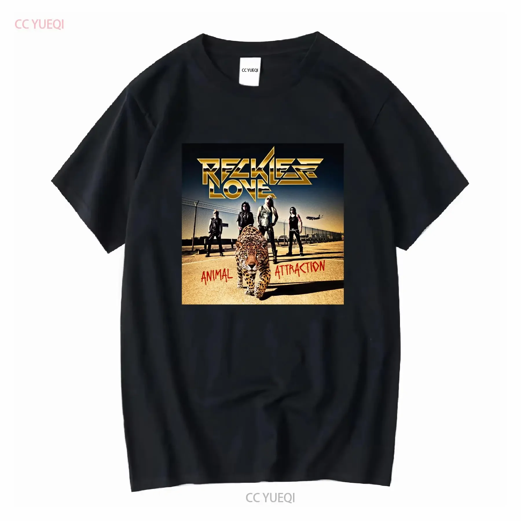 Animal attraction Reckless Love band T shirt Black All Sizes S to 5Xl ...