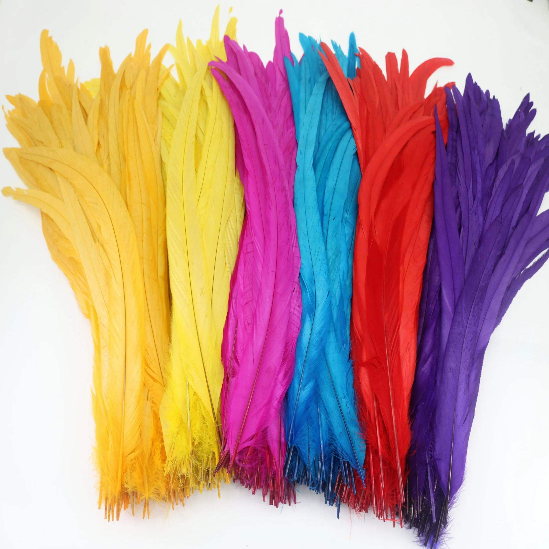 50pcs-lot-Rooster-Feathers-Carnival-Feathers-for-Decoration-25-40cm-and ...