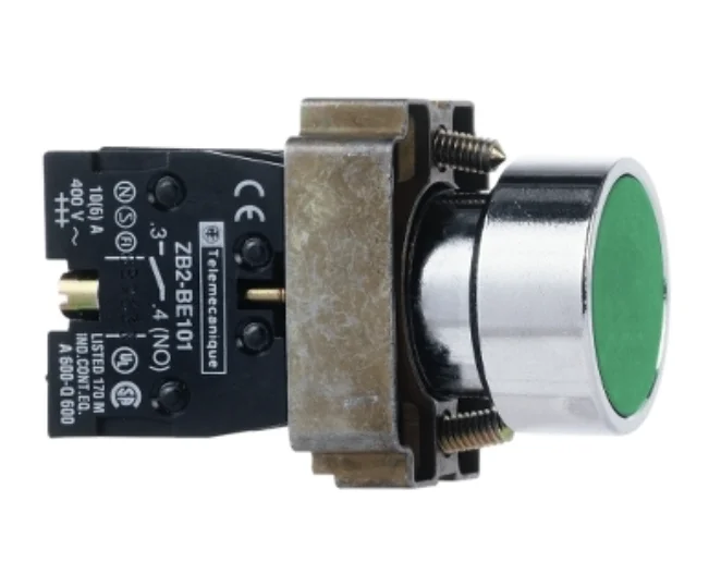 Xb2ba31 New Model Xb4ba31 = Zb4bz101 + Zb4ba3 Xb4 Flat Button 22mm ...