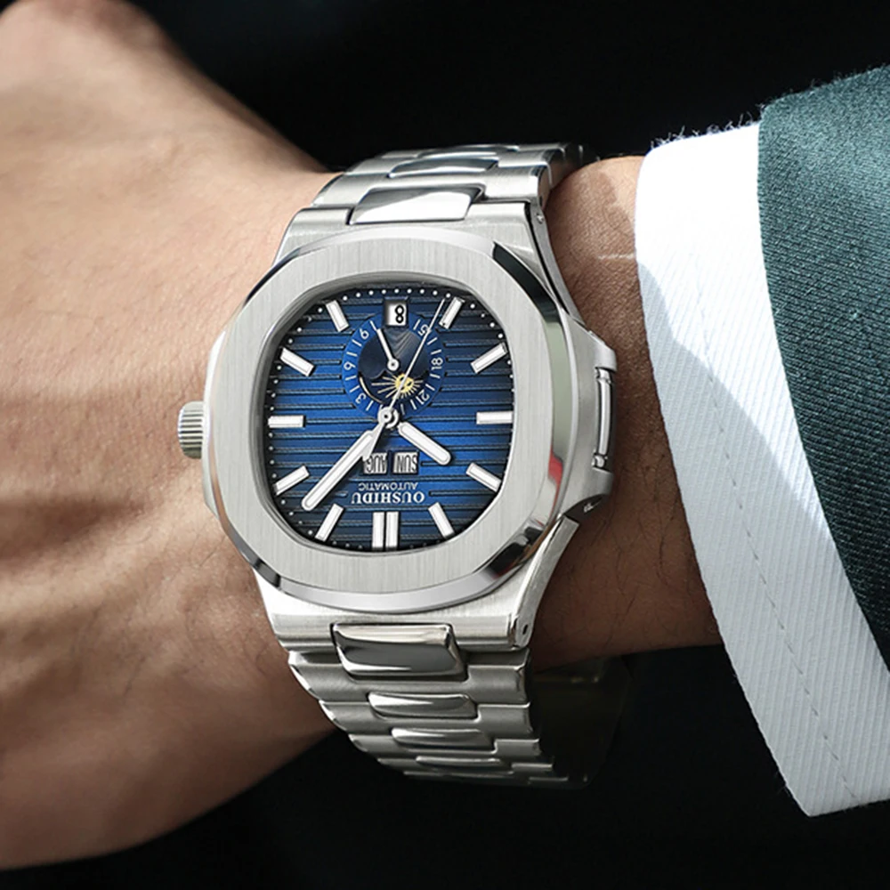 Nautilus Watches Men | Nautilus Watch Stainless | Mechanical ...