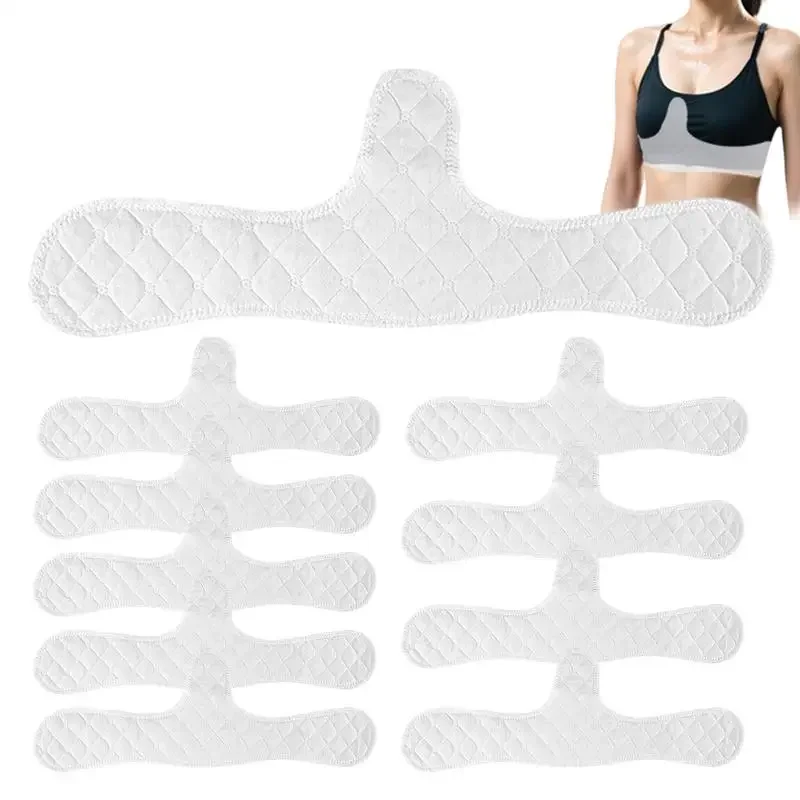 Under Bra Sweat Liners Set Of 2/5/10 Under Breast Sweat Absorber Women ...