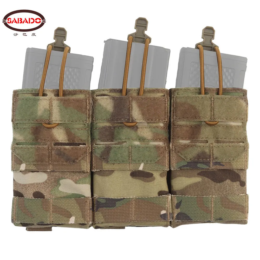 Tactical-M4-Triple-5-56-Magazine-Pouch-Vest-Front-Placard-Panel-Bungee ...