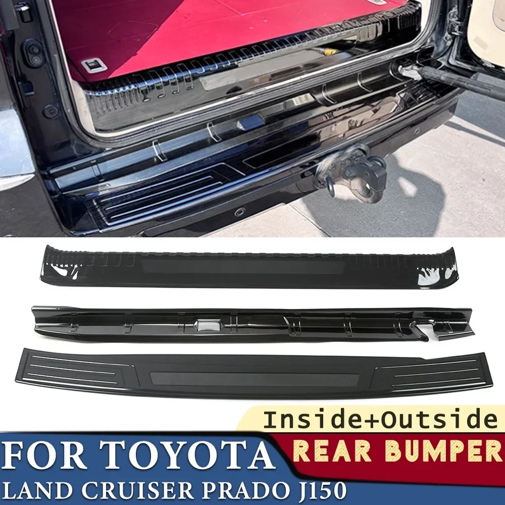 Trunk Bumper for Toyota Land Cruiser Prado J150 2018 2019 2020 2021 ...