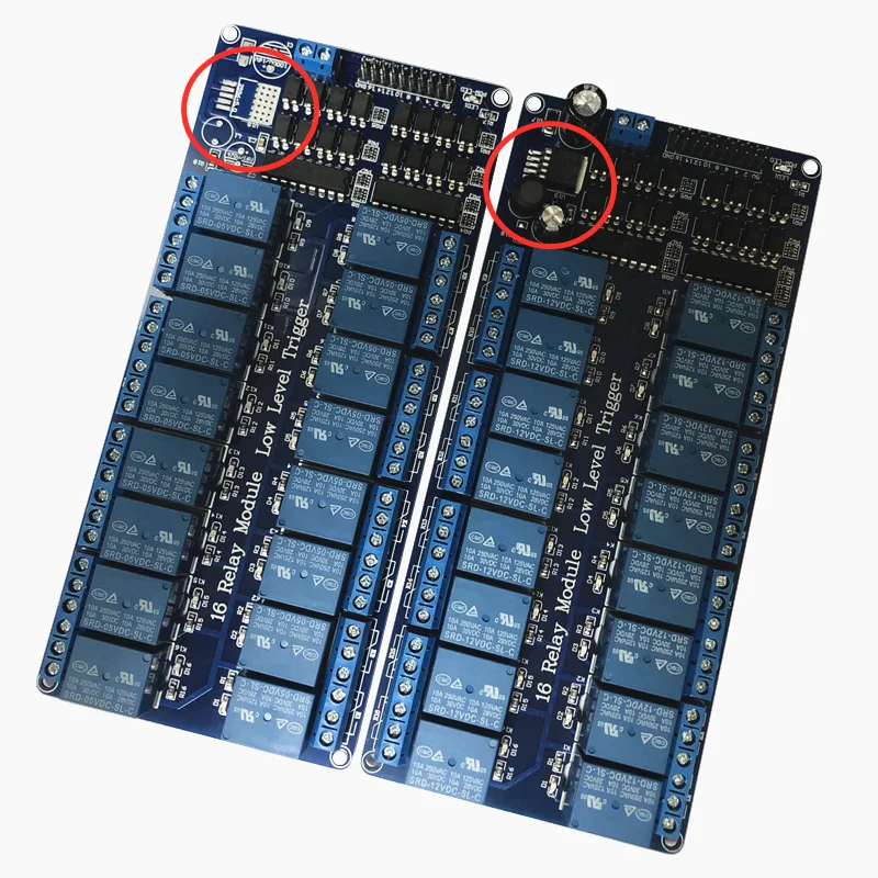 16-road-relay-module-5-v-to-12-v-panel-light-LM2596-power-supply ...