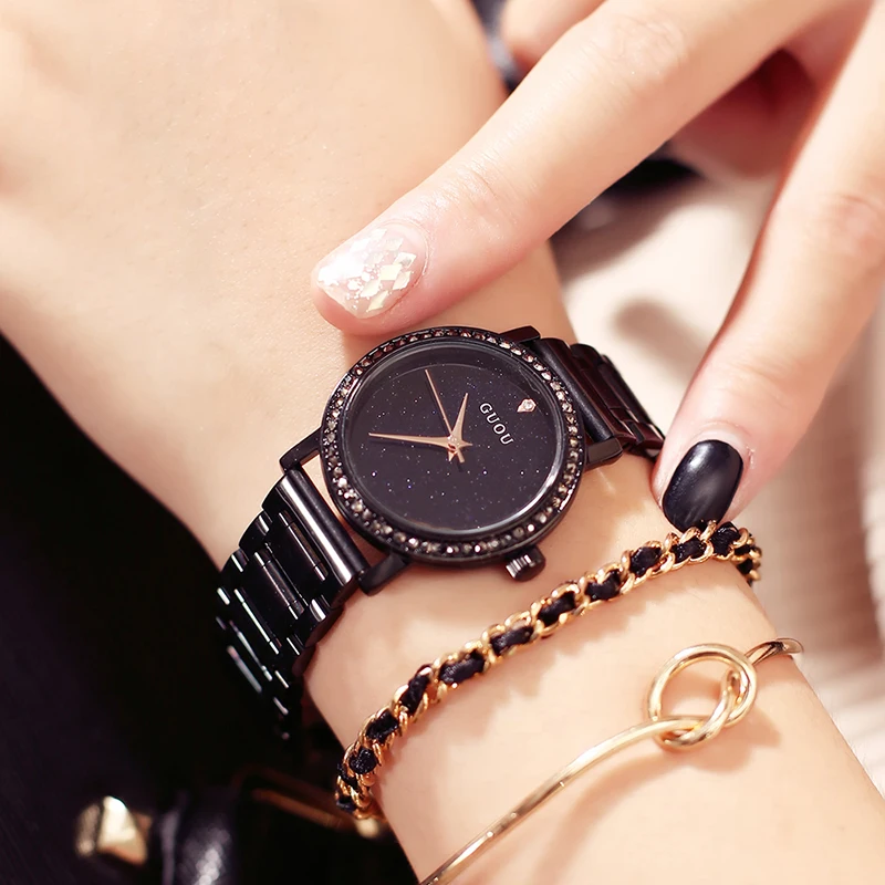 Ladies Watches Black