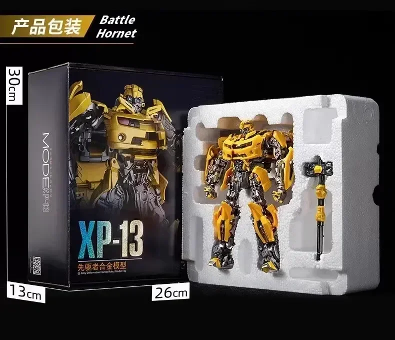 Figuras de robots deformables de anime Primal Commander, robot mecha de ...