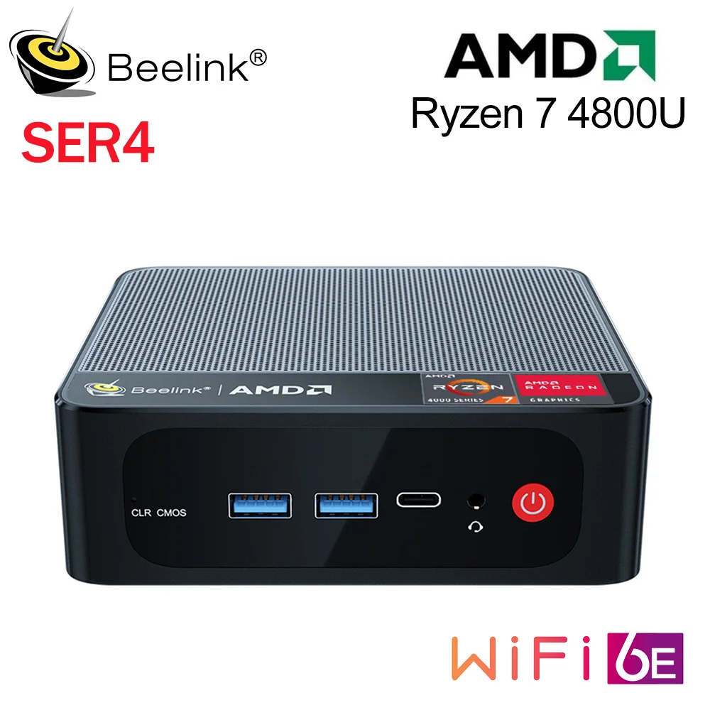 Beelink SER4 Mini PC AMD Ryzen 7 4800U SER3 AMD Ryzen 7 3750H Windows ...