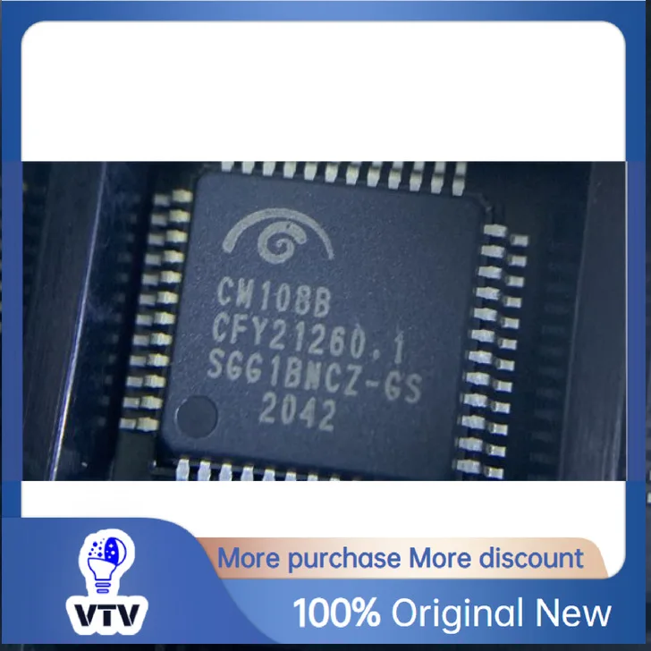 ใหม่ CM108B LQFP 48 Integrated Circuit ชิป| | - AliExpress