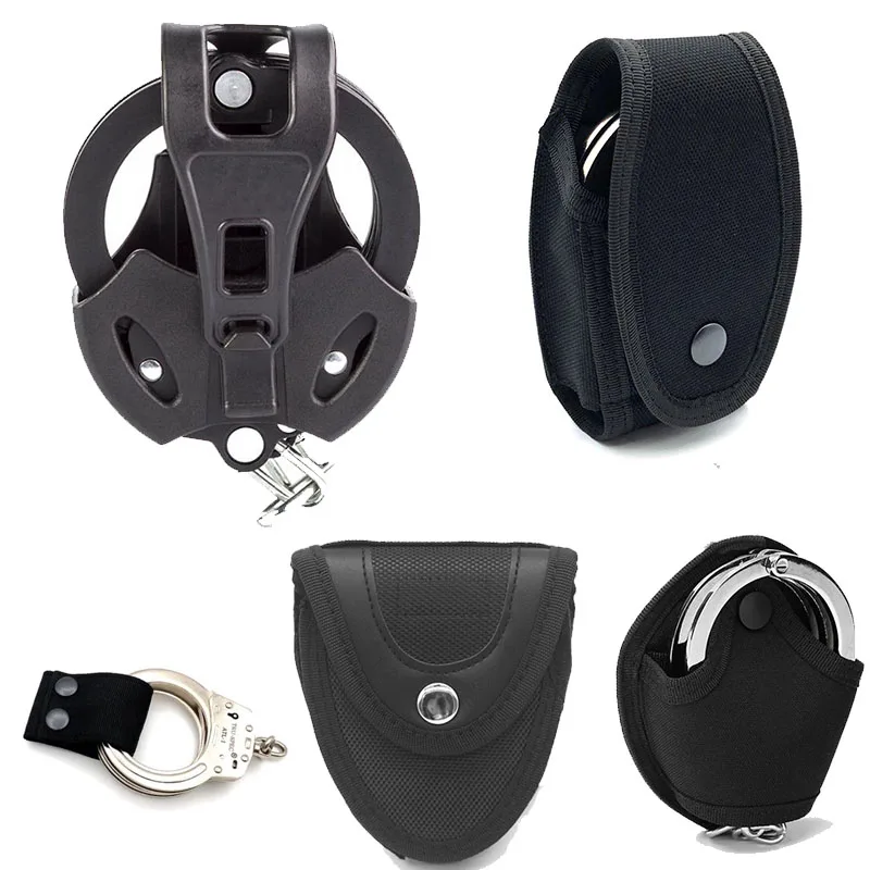 Open-Top-Police-Handcuff-Holder-Case-Fits-Standard-Handcuffs-Shackles ...