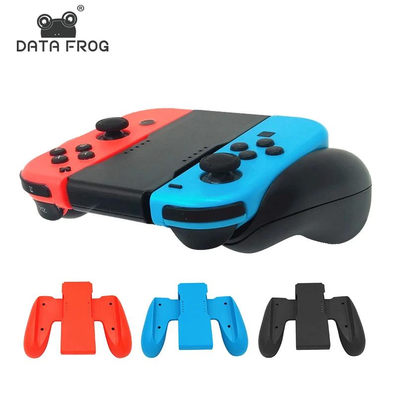 Data-Frog-Hand-Grip-For-Nintend-Switch-JoyCon-Controller-Comfort-Stand ...