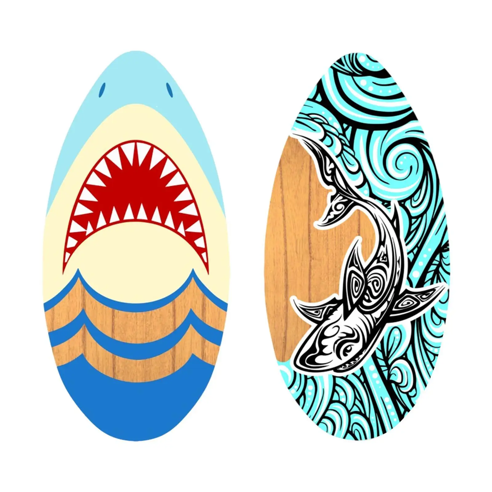 Skimboard-Beach-Toys-35-Inches-Small-Surfboard-Surf-Board-Wooden-Skim ...
