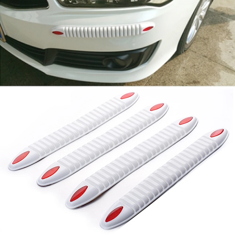 4PCS-41-5CM-Car-Protector-Front-Bumper-Lip-Splitter-Silane-Rear-Bumper ...