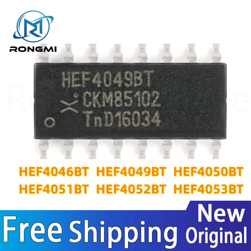 20Pcs New HEF4046BT HEF4046 HEF4049BT HEF4050BT HEF4051BT HEF4051 ...