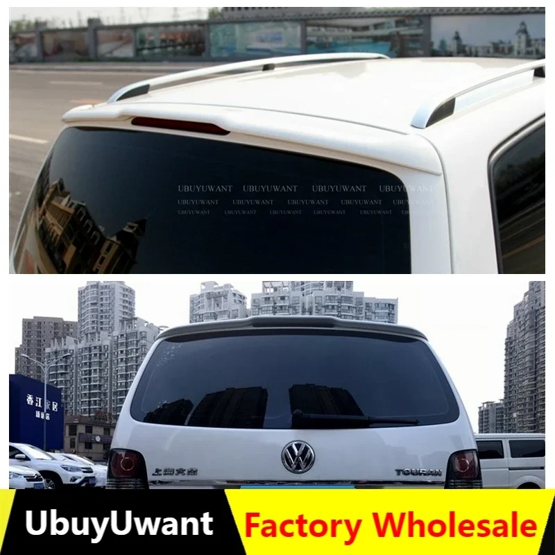 For-VW-Touran-Spoiler-High-Quality-ABS-Material-Car-Rear-Wing-Primer ...