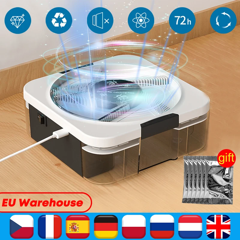 Upgraded-Automatic-Flycatcher-Electric-Fly-Trap-Insect-Pest-Catching ...