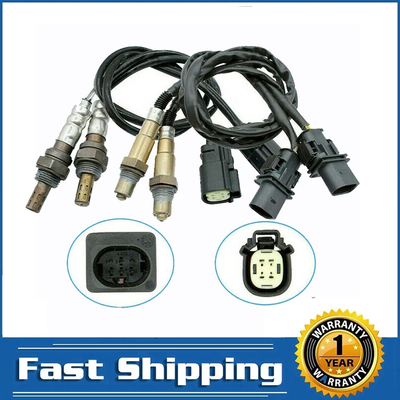 4Pcs-Upstream-Air-Fuel-Ratio-Sensor-Downstream-O2-Oxygen-Sensor-for ...