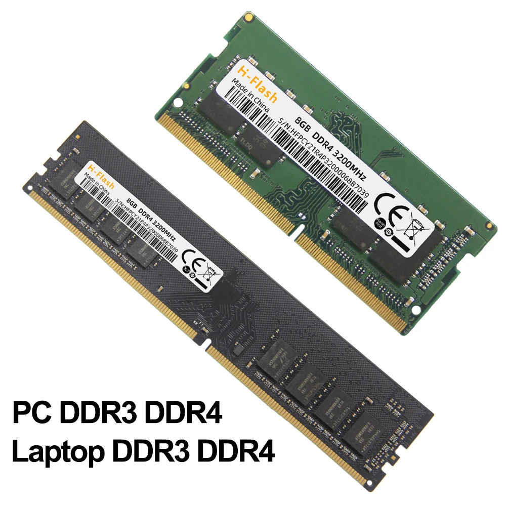 DDR4 de Memória Ram 1600mhz 2133mhz 2400mhz 2666 mhz 3200mhz ddr3 ...