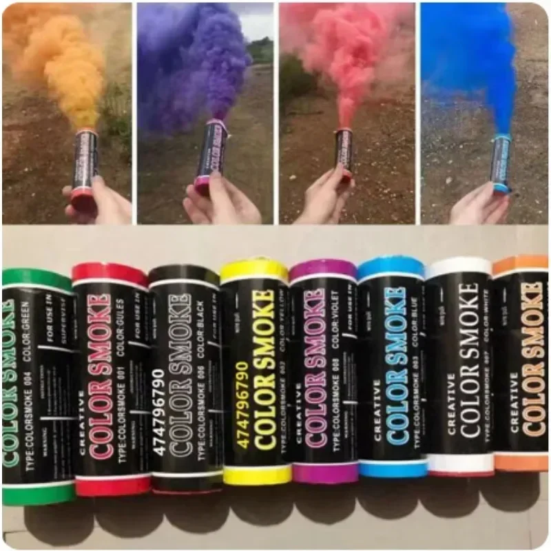 3Pcs Wedding Fog Smoke-Stick Colorful Smoke Stick Handheld Smokes Stage ...