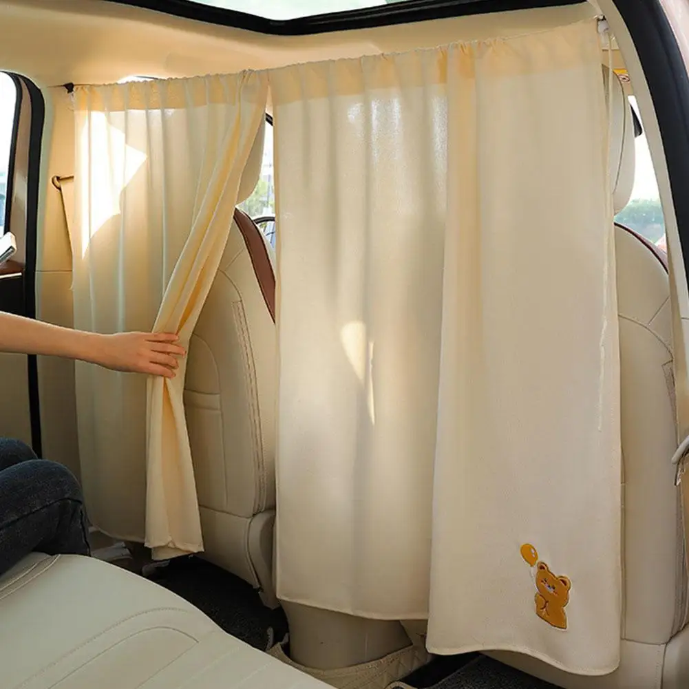 Car-Privacy-Partition-Curtain-Sunscreen-Sun-Shading-Curtain-Front-And ...